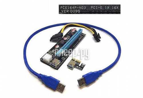 Адаптер Espada USB Riser Card PCI-E x1 Male to