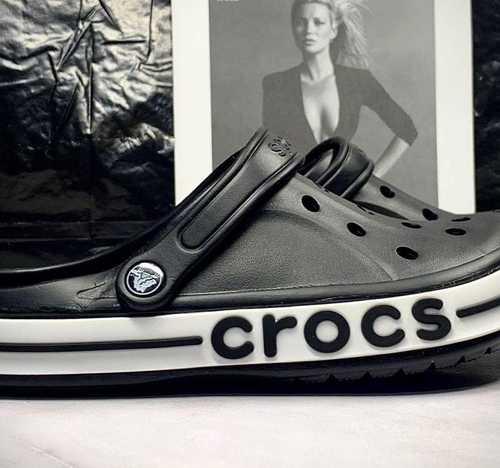 Crocs сабо черные 41-45