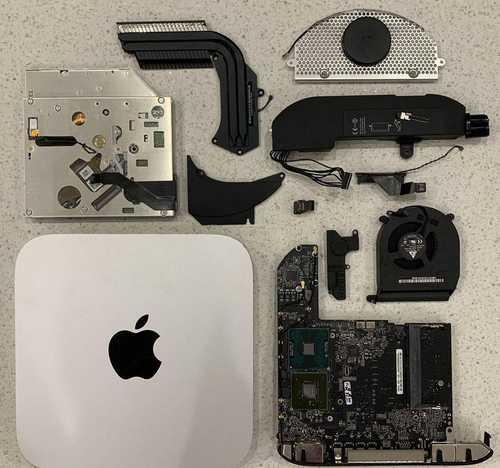 Запчасти разбор Mac Mini 2010 Core 2 Duo 2,66 MHz