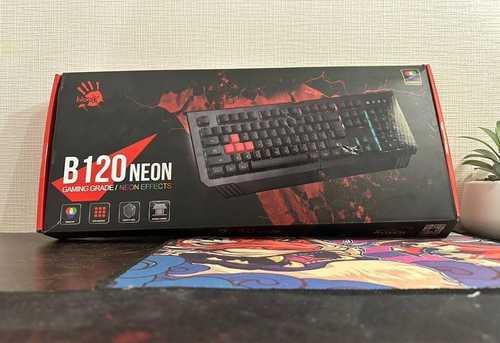 Игровая клавиатура bloody b120 RGB