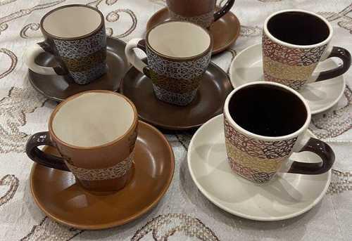 Набор кофейный керамический не использовался