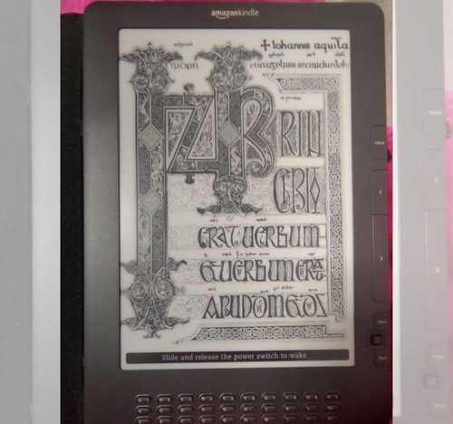 Электронная книга Amazon kindle dx grathite 9,7