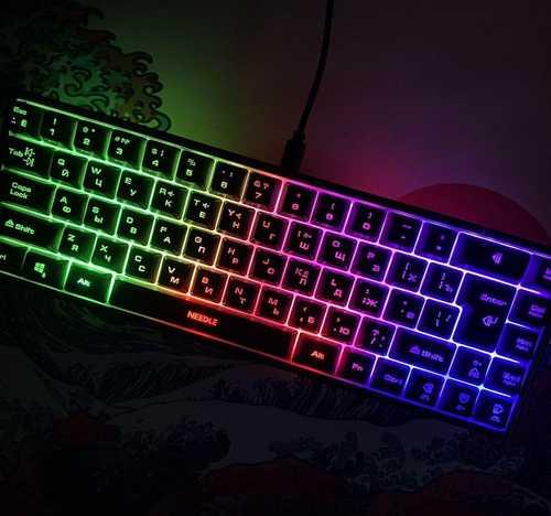 Игровая клавиатура RGB на USB-C