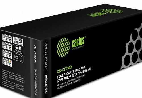 Картридж лазерный Cactus CS-CF230X CF230X черный