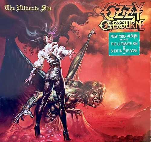 Ozzy Osbourne – The Ultimate Sin LP 1986 holland