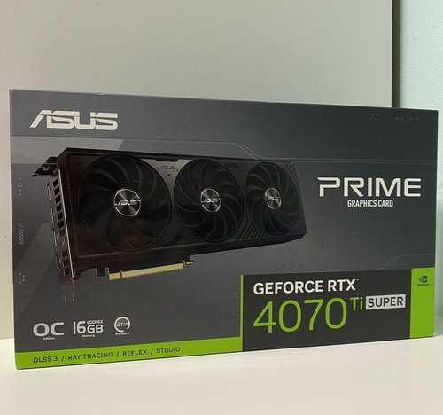 Видеокарта asus GeForce RTX 4070 Ti super