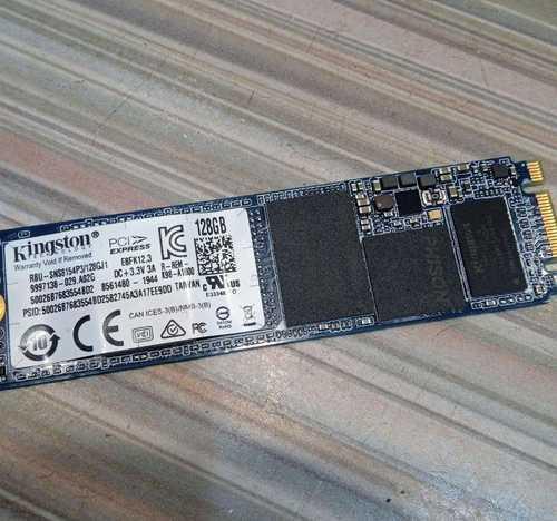 Ssd m2 nvme 128g kingston