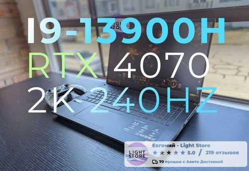 RTX 4070 Asus TUF PRO 17.3 i9-13900H Игровой ноутб