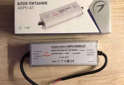 Блоки питания Arlight 24V 200W IP67