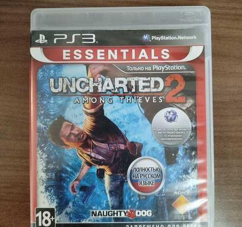 Диск на ps3 Uncharted 2 Among Thieves