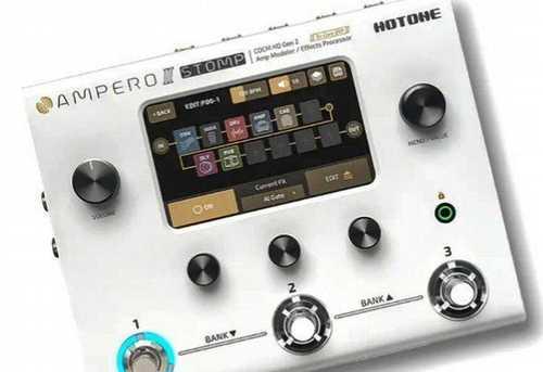 Гитарный процессор Hotone Ampero 2 stomp Новый