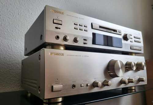 Аудиосвязка Sansui 507 высший Hi-Fi, Japan