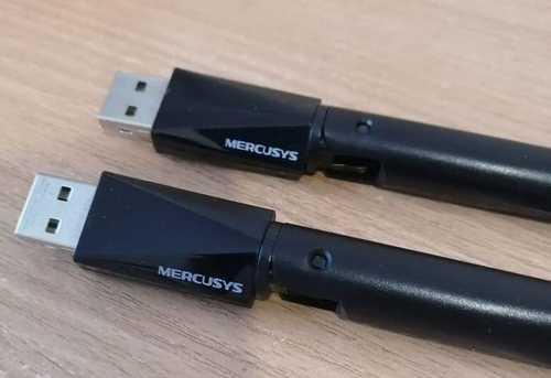 Сетевой адаптер Wi-Fi mercusys MU6H USB 2.0