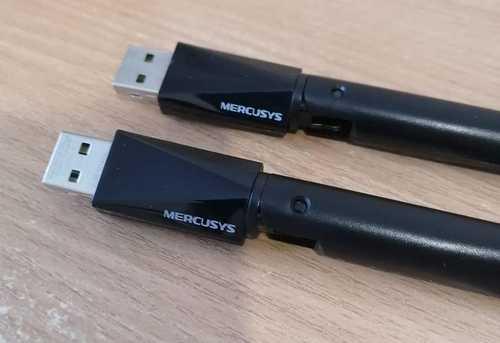 Сетевой адаптер Wi-Fi mercusys MU6H USB 2.0