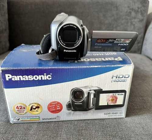 Видеокамера panasonic SDR-H40