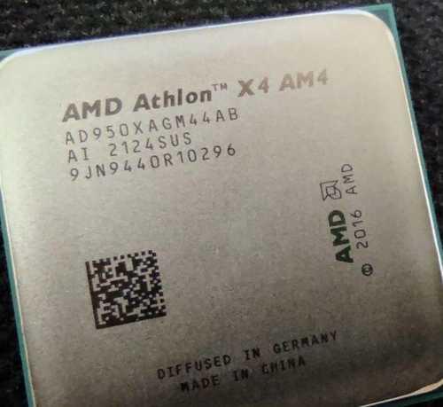 Новый процессор 4 ядра Athlon x4 950 амд sAM4