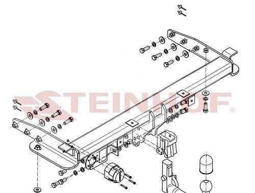 Фаркоп Jeep Grand Cherokee WK2 (кроме SRT8, Summit