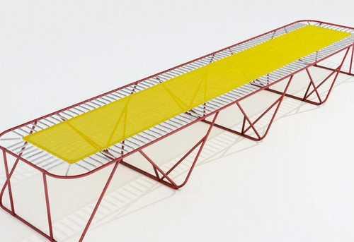 Батутная арена - модуль "Дорожка" - рама батута с