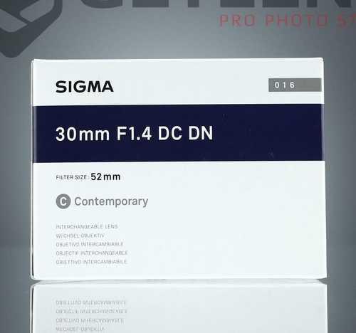 Sigma AF 30mm F1.4 DC DN Contemporary canon EF-M