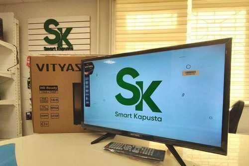 Телевизор Vityas 24" DVB-T2 (новый, гарантия) прм2
