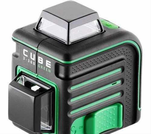 Лазерный уровень ADA cube 3-360 green Basic