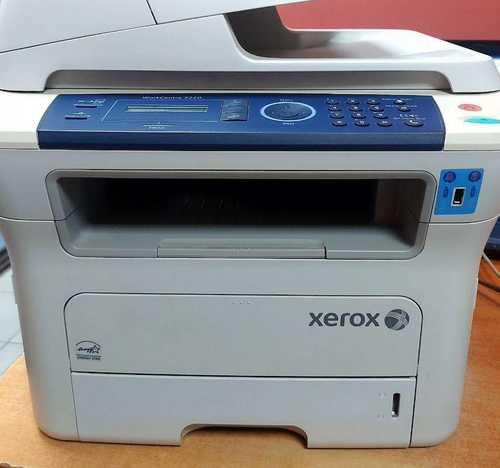 Мфу лпзерный Xerox WC 3220 пробег 72707 страниц