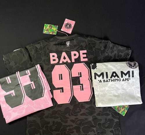 Футболки Bape inter miami