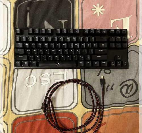 Клавиатура hyperx alloy fps pro