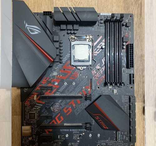 Материнская плата asus ROG strix B360-H gaming