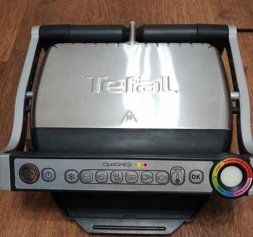 Электрогриль Tefal Optigrill  GC712D34 серебристый