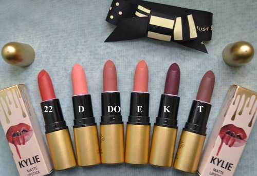 Помады NYX, Kylie, Morphe (разные)
