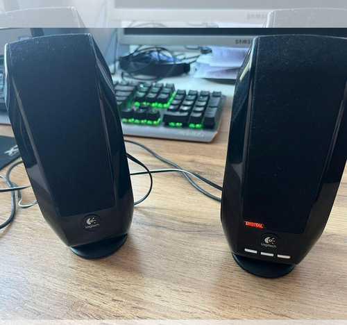 Компьютерные колонки logitech