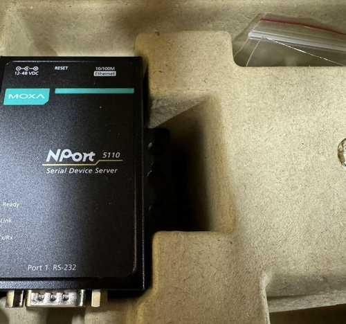 Moxa nport 5110 Com RS232 to Ethernet сервер