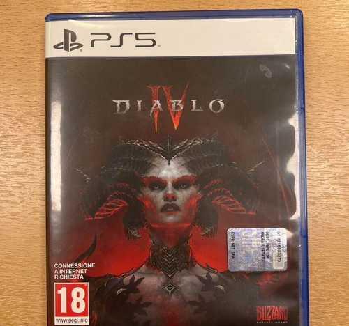 Diablo 4 ps5 диск