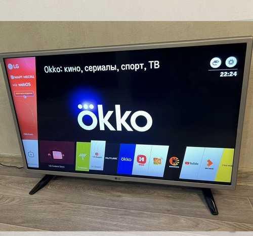 HD SMART TV LG 32LJ600U, 81 см, Wi-Fi