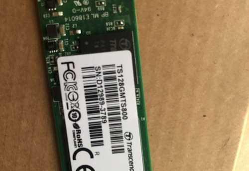 SSD накопитель Transcend TS128gmts800