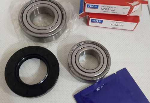 Подшипники SKF 6205 zz 6206 zz, сальник 35х62х10