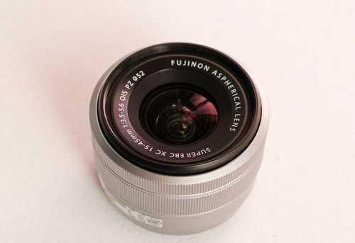 Fujifilm XC 15-45mm F3.5-5.6 OIS PZ Silver
