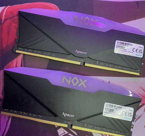 Оперативная память ddr4 Apacer Nox