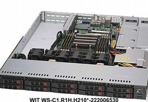 Сервер Supermicro WIT WS-C1.R1H.H210-222006530