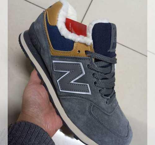 Зимние New balance 574 (р 41-46)