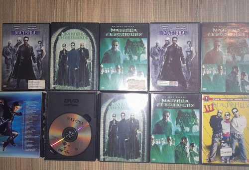 Vhs, DVD Властелин колец, Крепкий орешек, Матрица