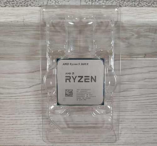 AMD Ryzen 5 3600X OEM Процессор AM4