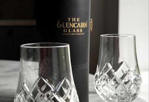 Бокалы Glencairn для виски в кожаном футляре