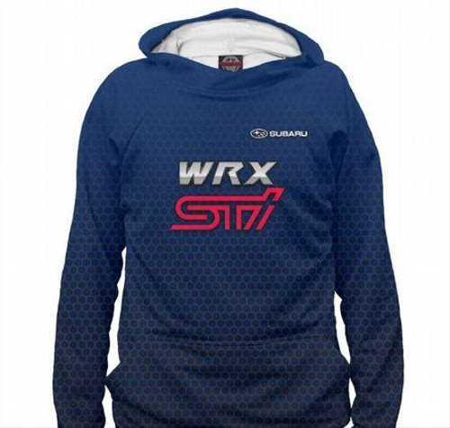 Мужское худи с принтом «WRX STI»