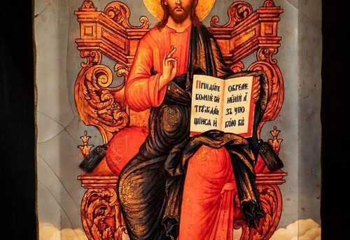 Икона "Христос Вседежитель на Престоле"