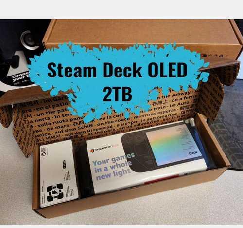 Steam Deck Oled 2TB новые, апгрейд