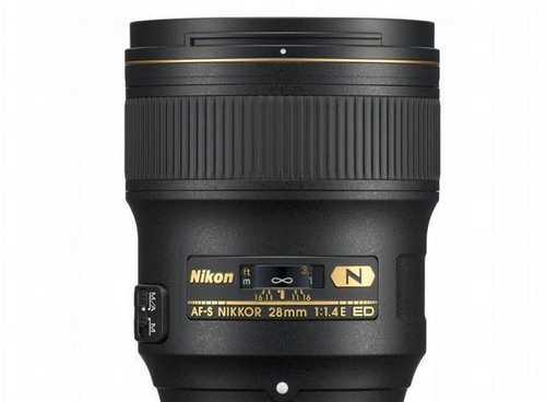 Nikon 28mm f/1.4E ED AF-S Nikkor / NEW