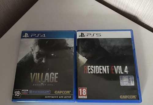 Resident evil 4 remake и village на ps 4 и ps 5