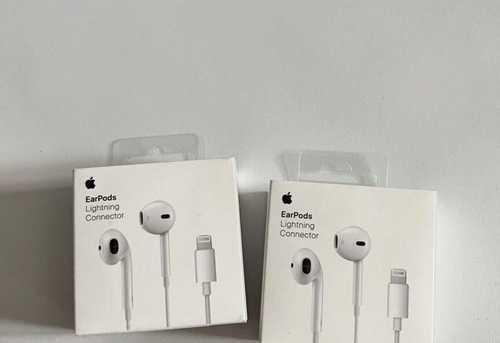 Наушники Apple EarPods с разъёмом Lightning, белый